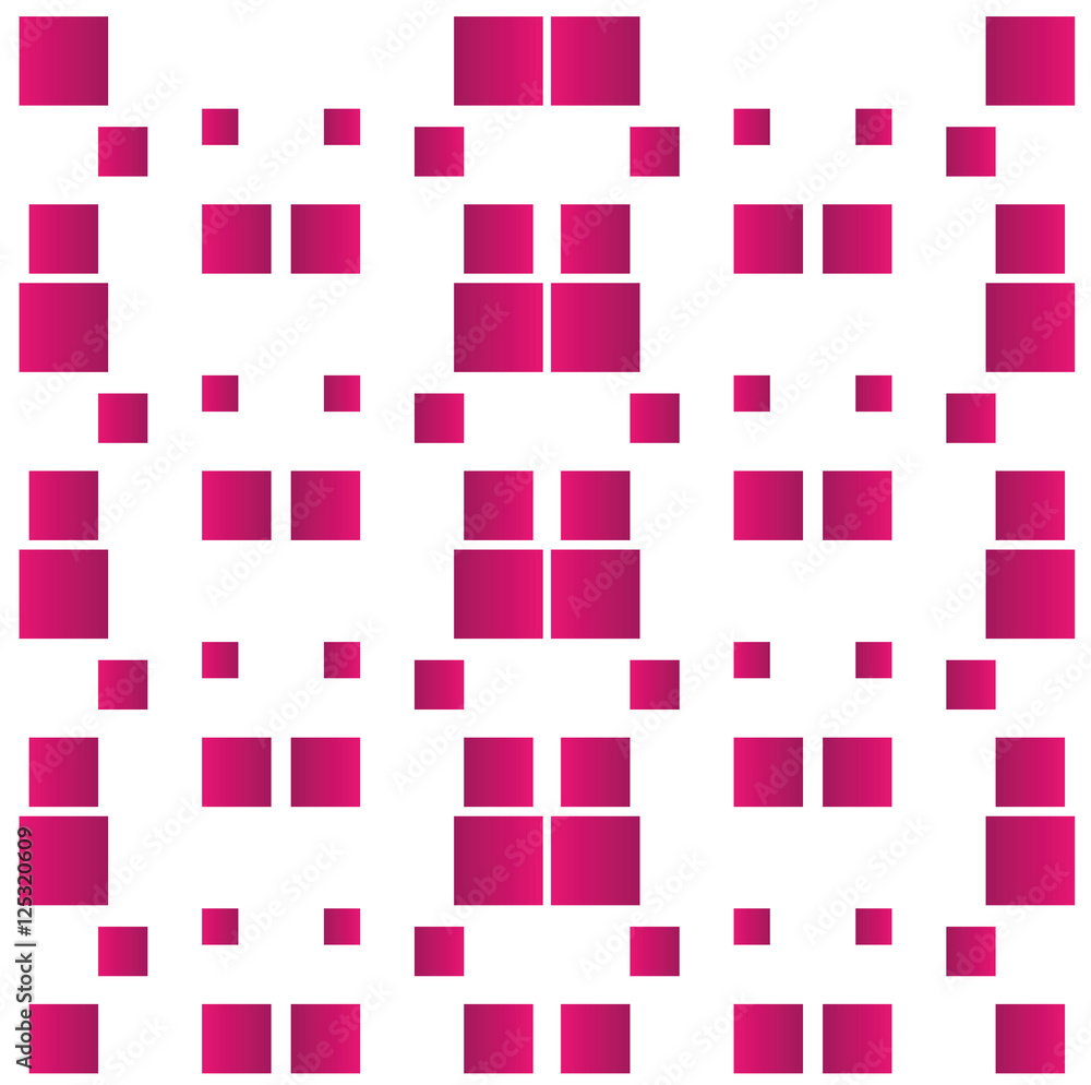magenta squares pattern Stock Illustration | Adobe Stock