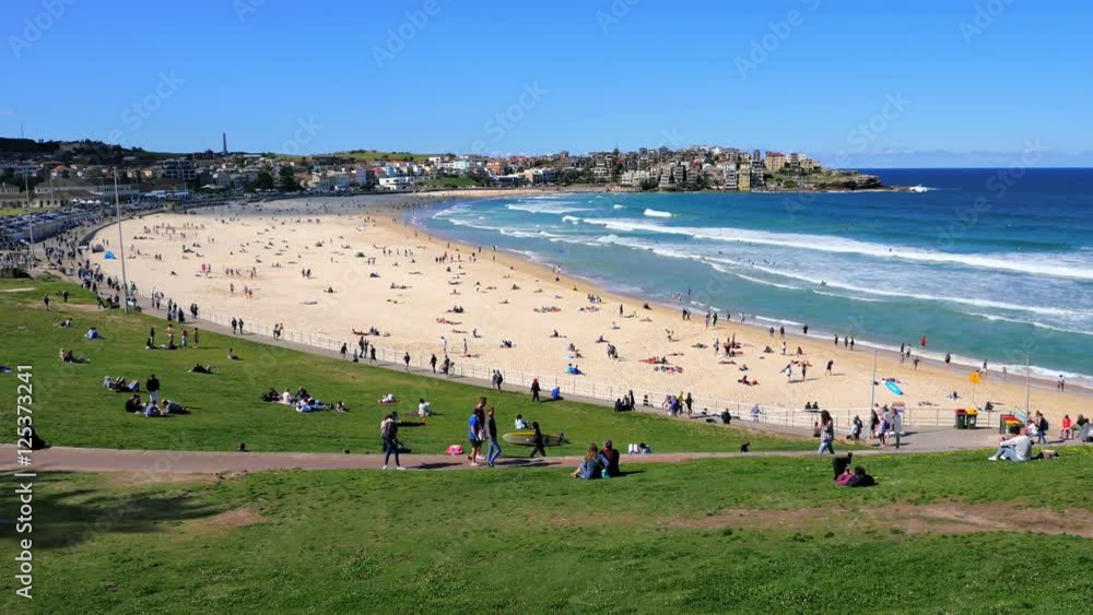 Bondi Beach, Sydney, Australia in 4k Stock Video | Adobe Stock