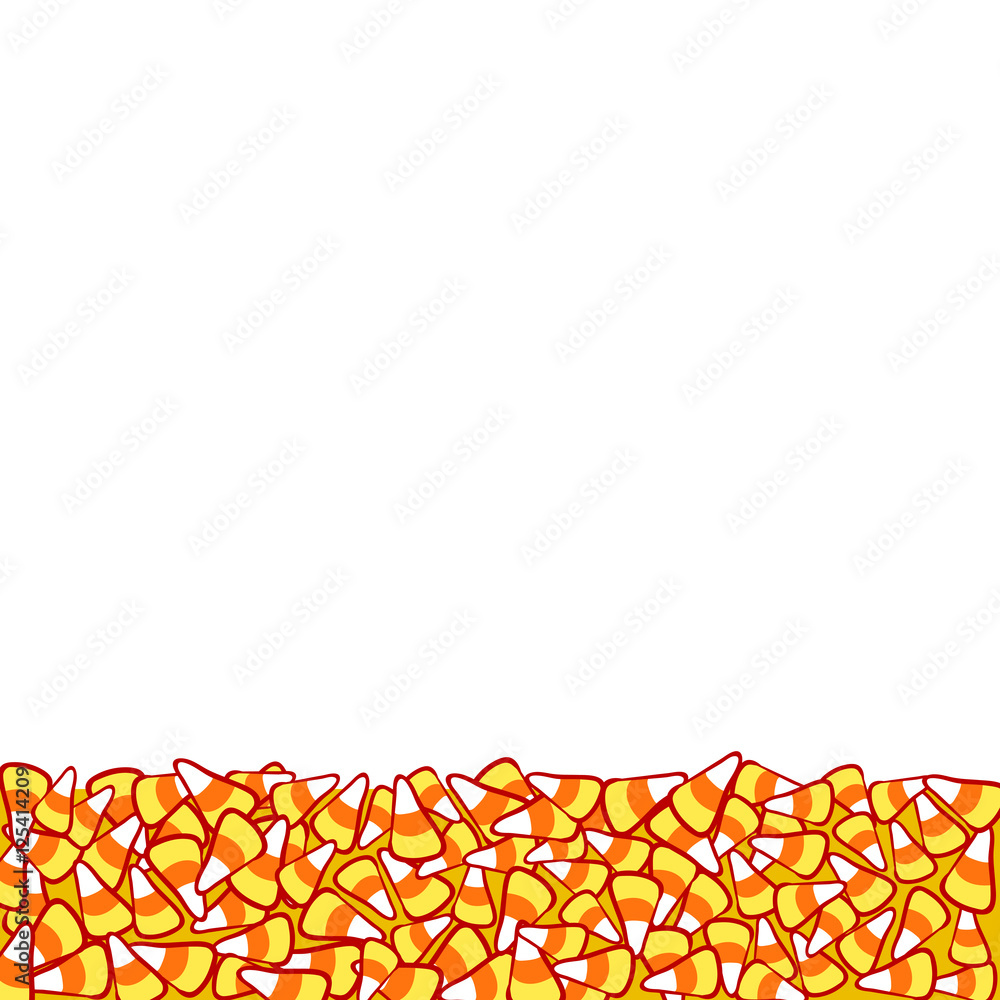 Candy Corn Border