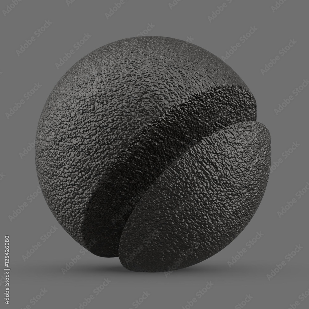 Matte black embossed plastic Stock 3D asset | Adobe Stock