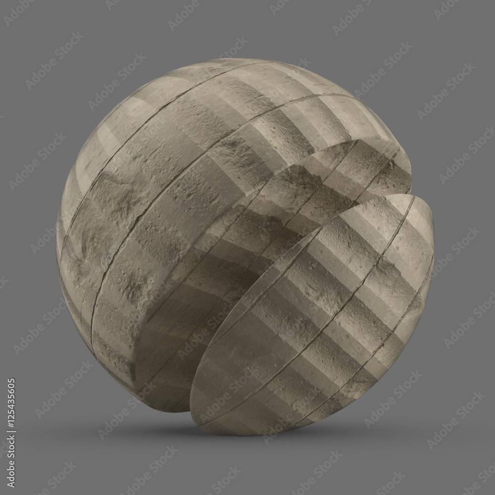 Beige stone column Stock 3D asset | Adobe Stock