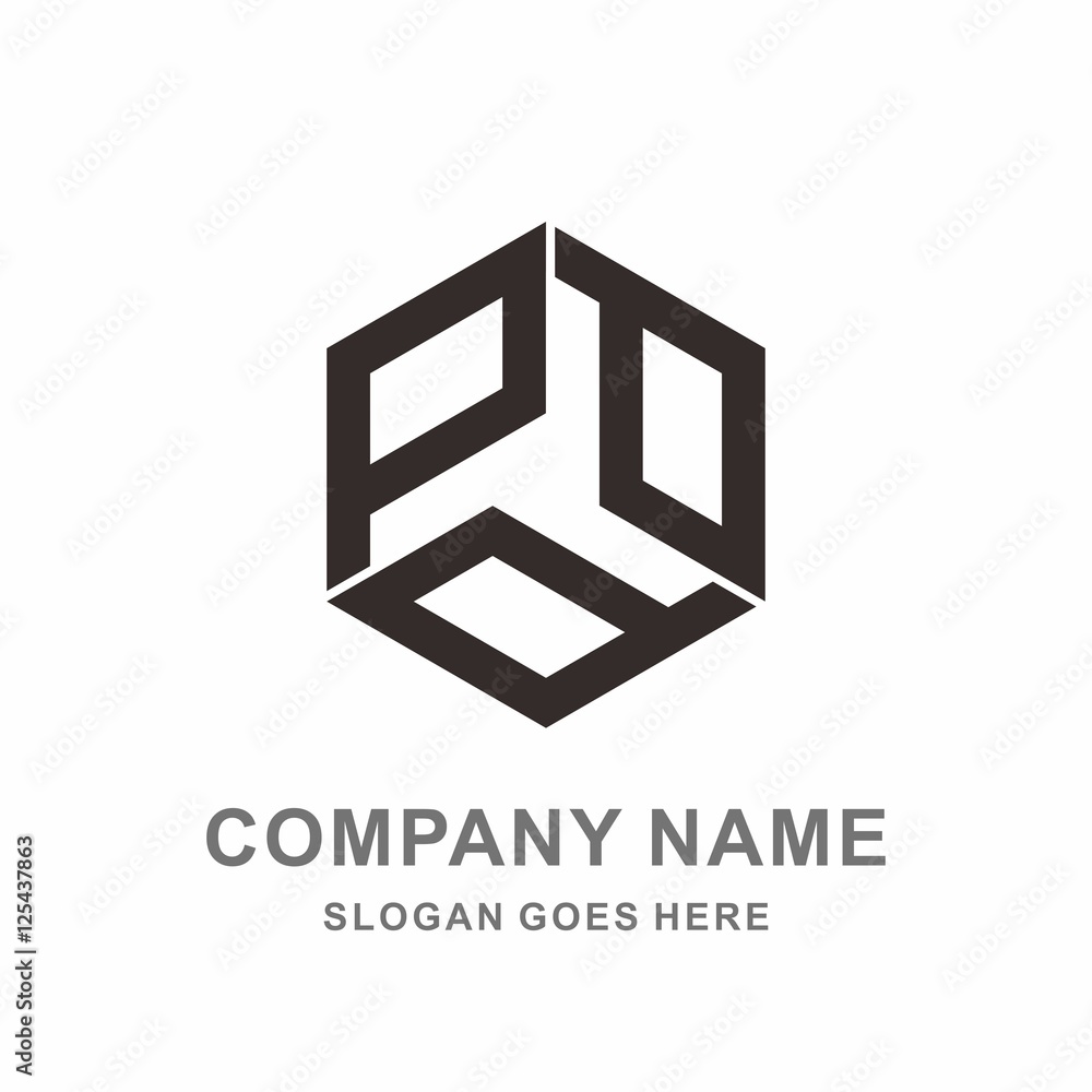 P Cube Logo Design