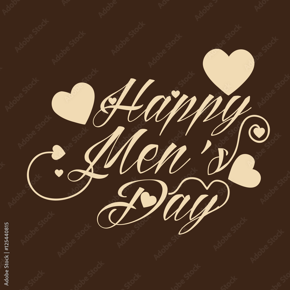 Men's Day Stock Illustration | Adobe Stock