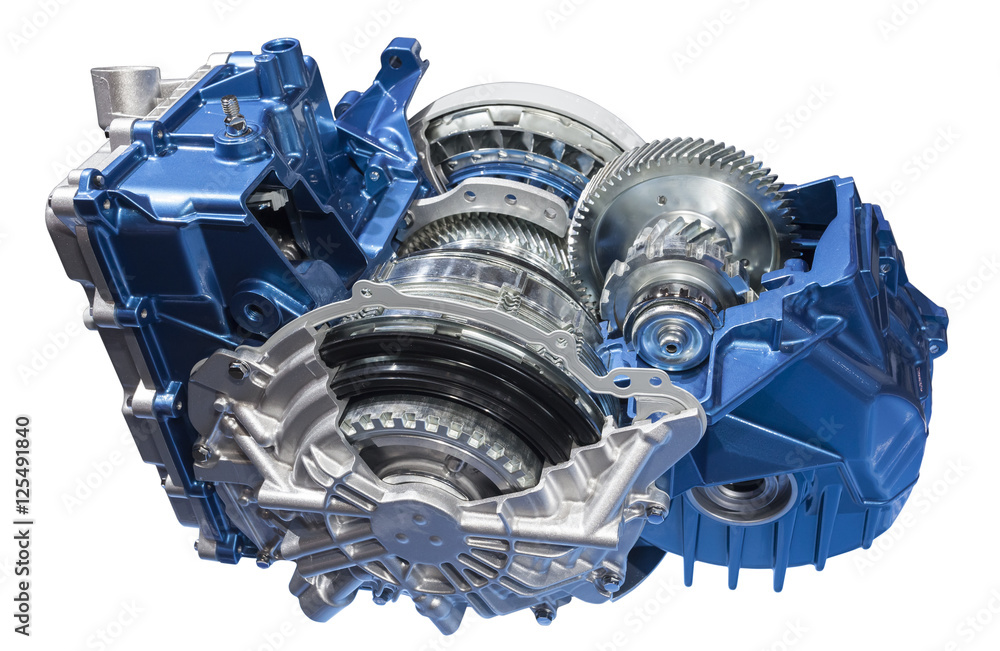 Cross section of a transmission Stock Photo | Adobe Stock