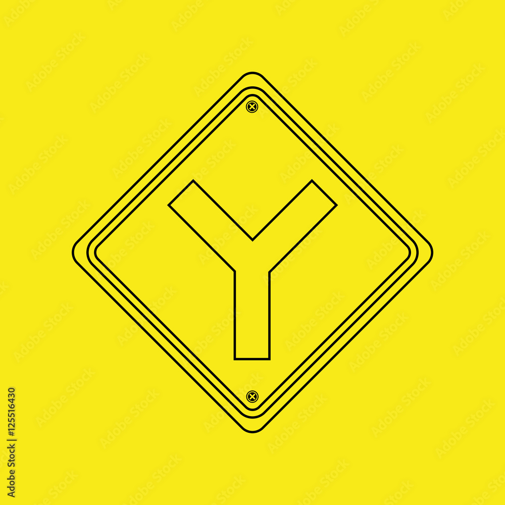 signal traffic yellow icon graphic vector illustration eps 10 Stock ...