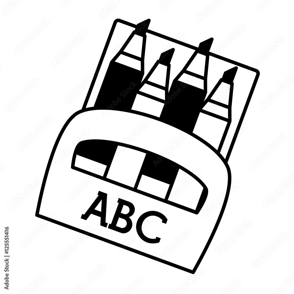 marker box isolated icon vector illustration design Stock Vector ...