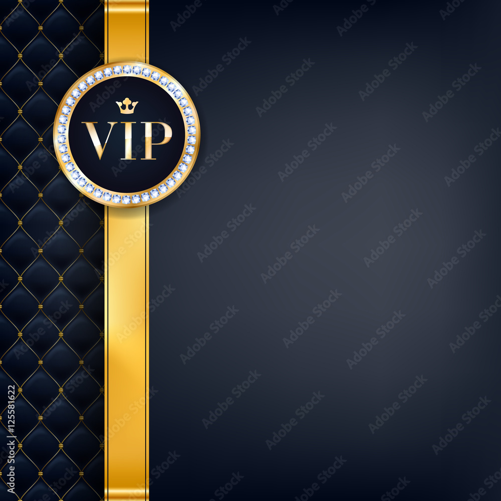 VIP invitation card premium design template. Stock Vector | Adobe Stock