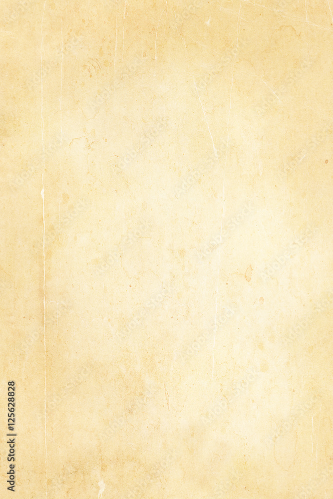 Yellowed old paper texture. Stock Photo | Adobe Stock
