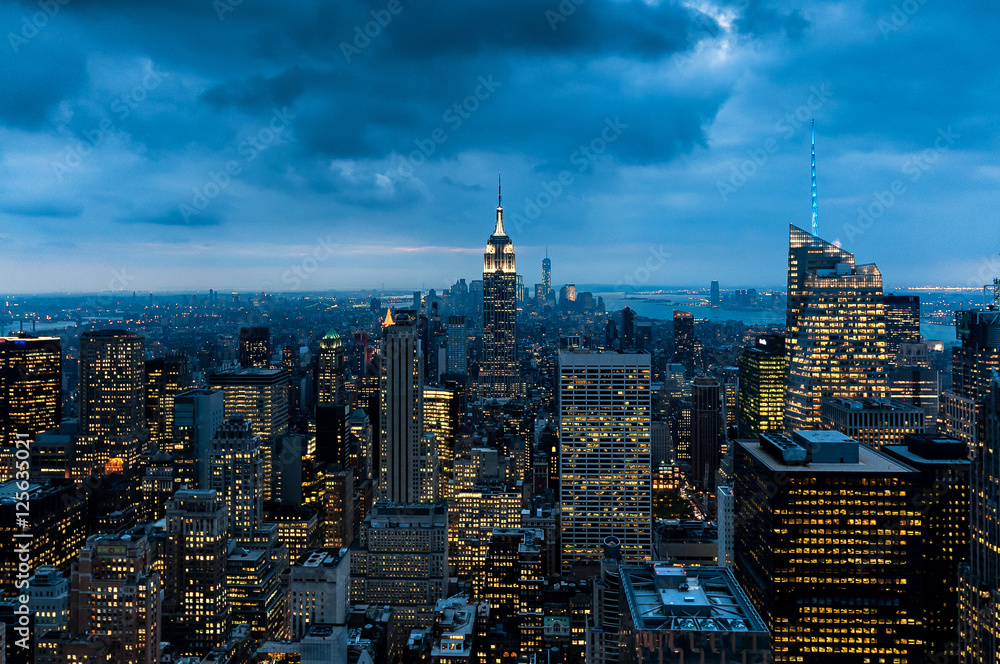View From Empire State Building Panorama