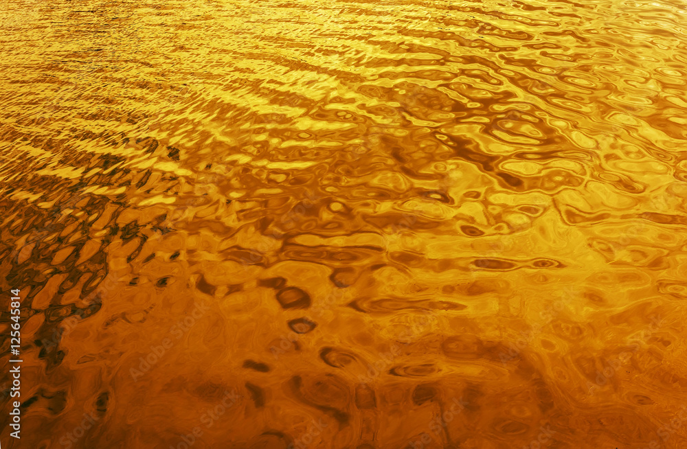 Gold water texture. gold background. Stock Photo | Adobe Stock
