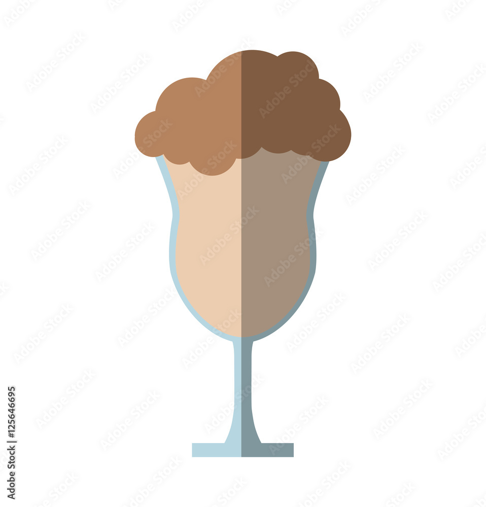 ice cup beverage isolated icon vector illustration design Stock Vector ...