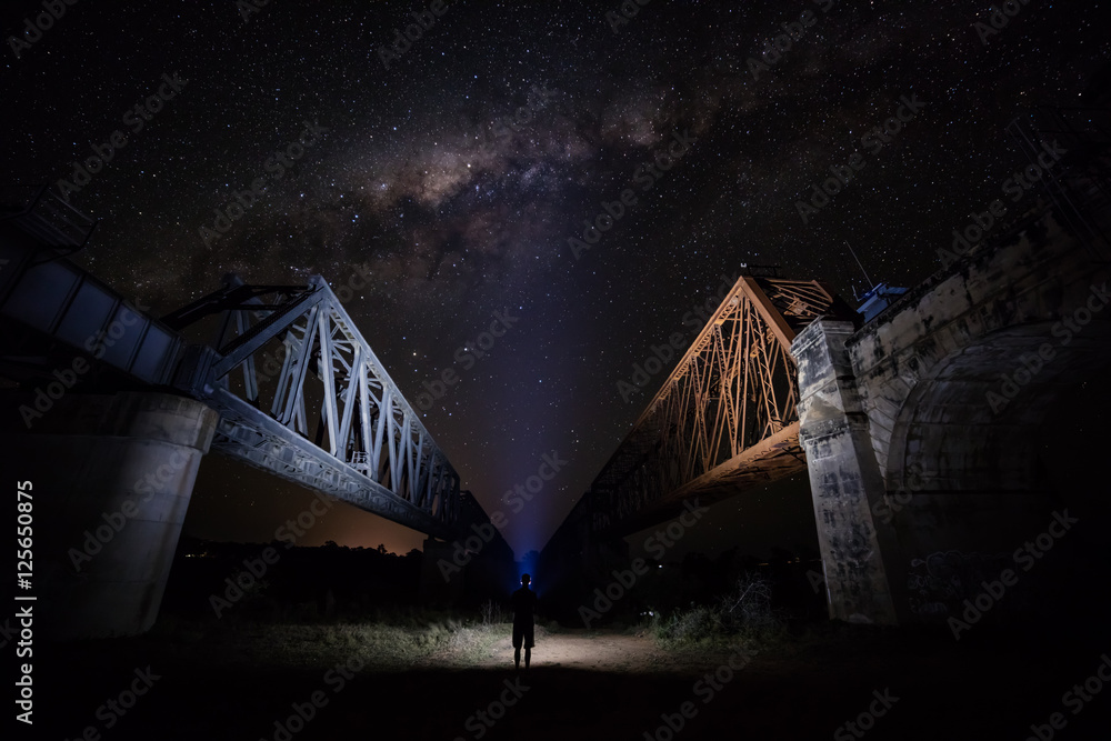 Between the Bridges Stock Photo | Adobe Stock