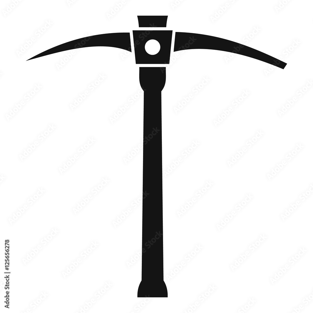 Pick icon. Simple illustration of pick vector icon for web Stock Vector ...