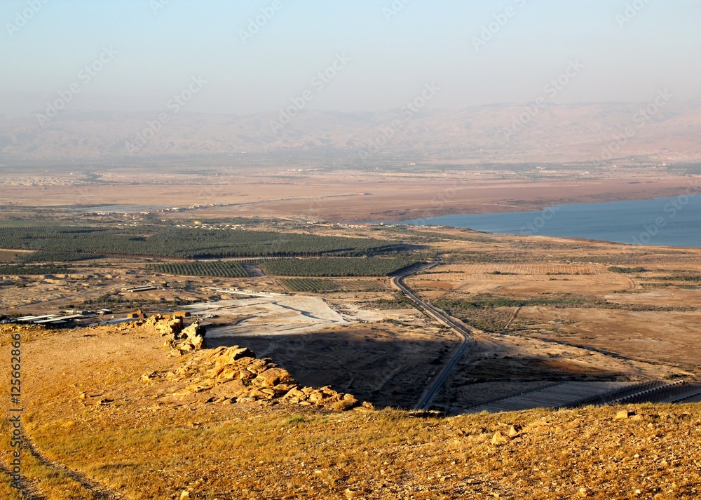 Cliffs of the Dead Sea Stock Photo | Adobe Stock
