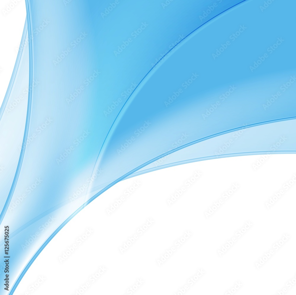 Abstract blue and white wavy background Stock Vector | Adobe Stock