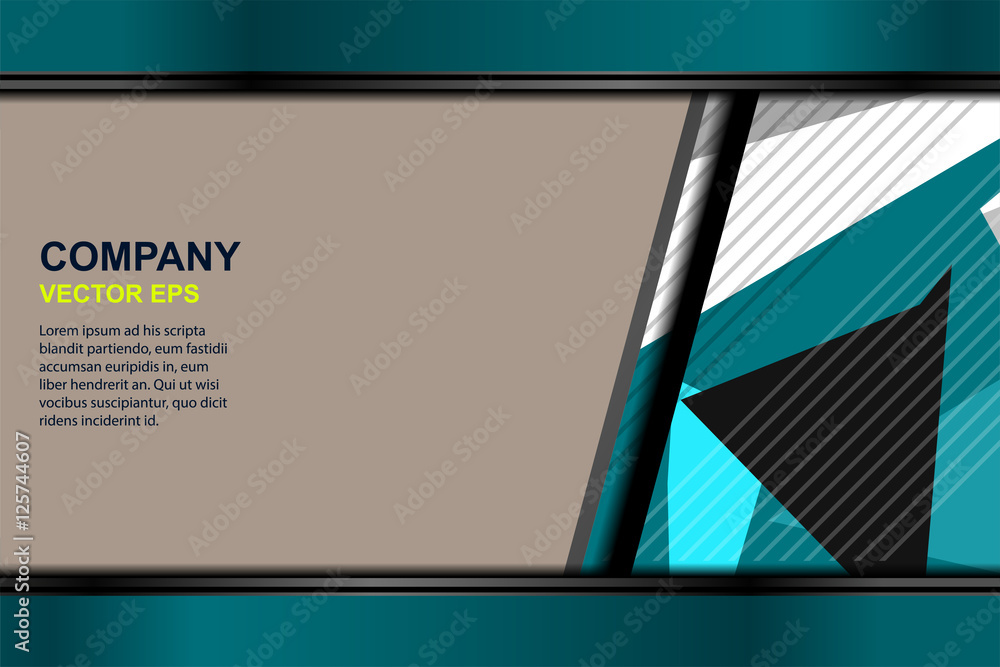 Business Abstract Backgrounds, vector illustration Stock Vector | Adobe ...