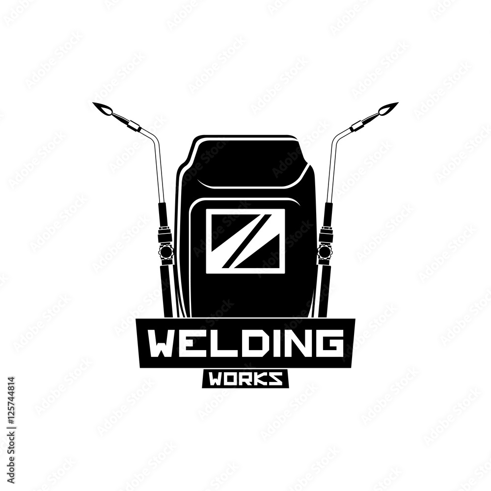 Welding logo for your company Stock Vector | Adobe Stock