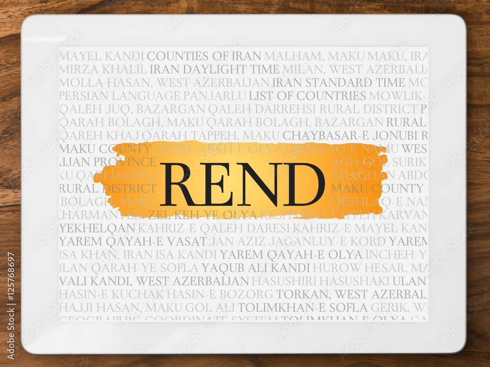 rend Stock Illustration | Adobe Stock