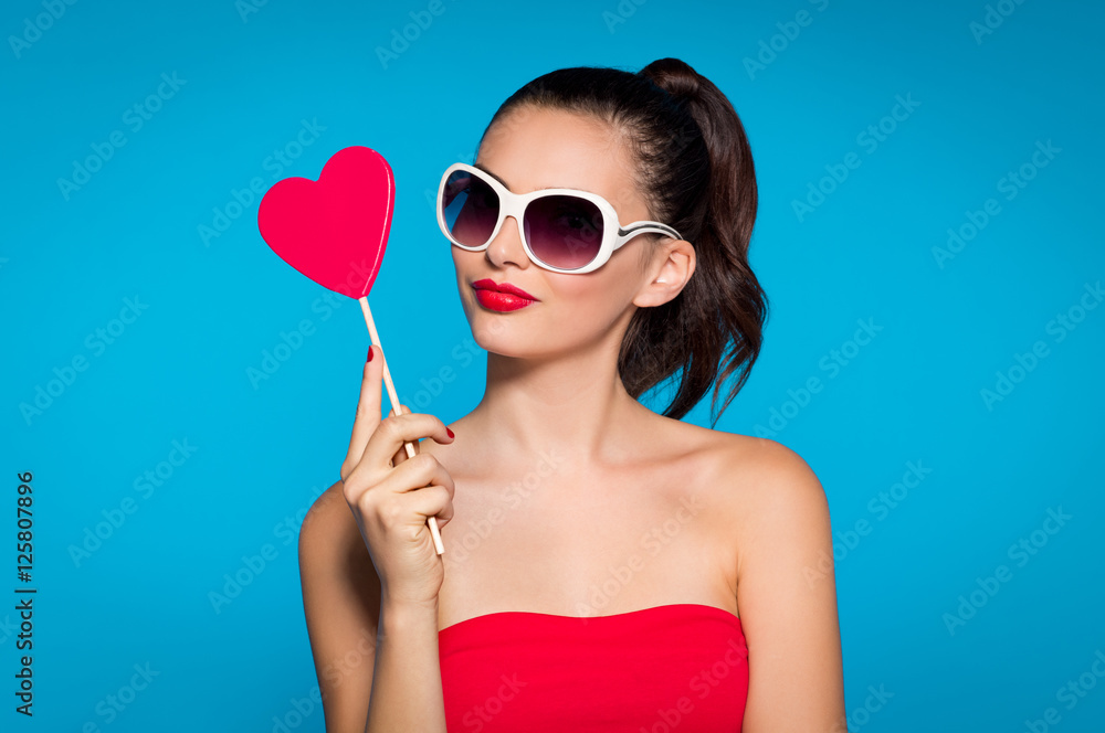 Lovely pop girl Stock-Foto | Adobe Stock