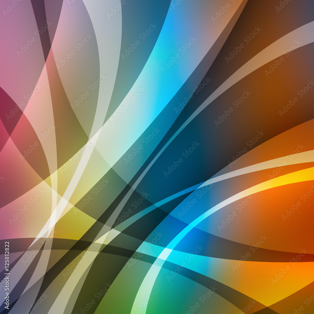 colorful abstract background with lines Stock Illustration | Adobe Stock