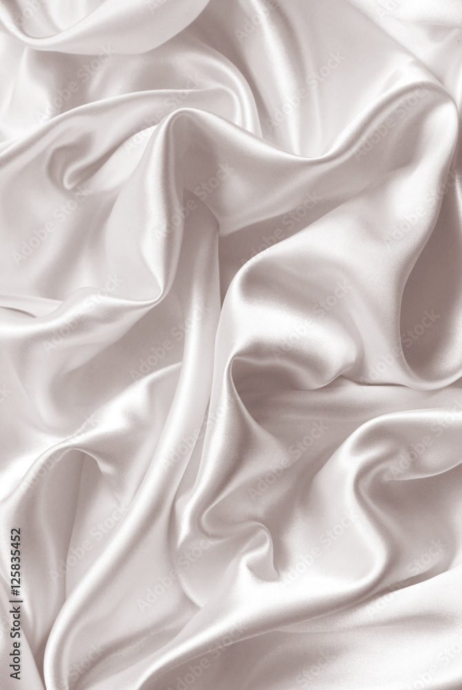 Smooth elegant white silk as wedding background Stock Photo | Adobe Stock
