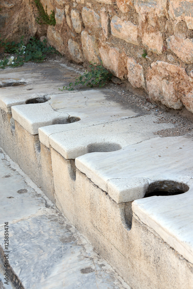 Ancient Roman Public Toilets