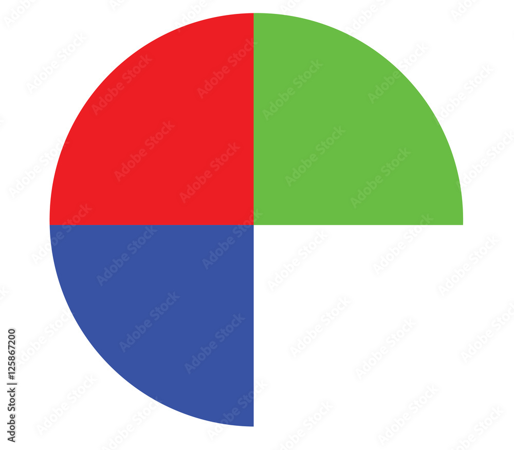 RGB Color Chart Stock Vector | Adobe Stock