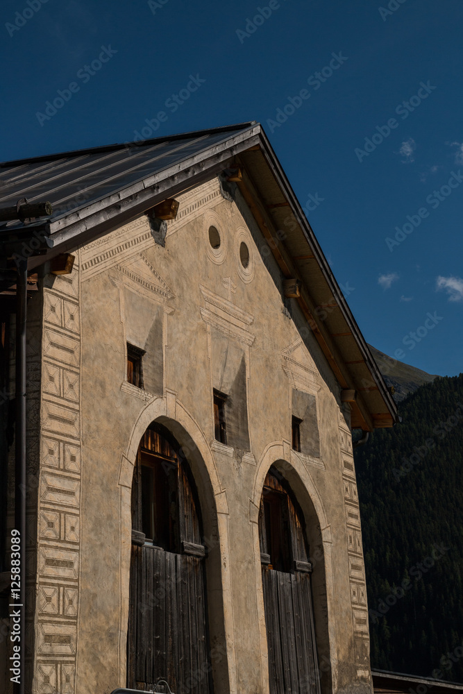 Guarda, Villaggio di Schellenursli, Bassa Engadina, Cantone dei ...