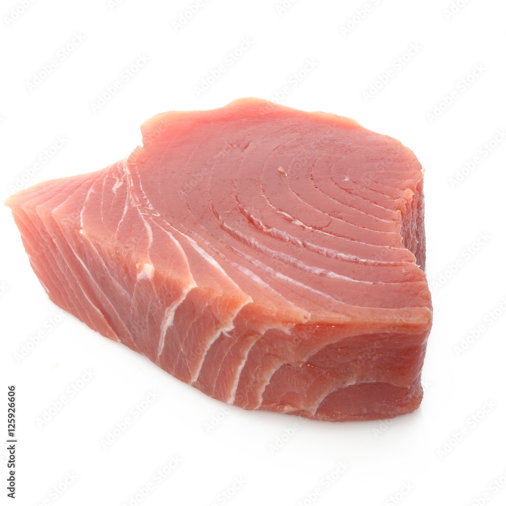 Filet de thon cru Stock Photo | Adobe Stock