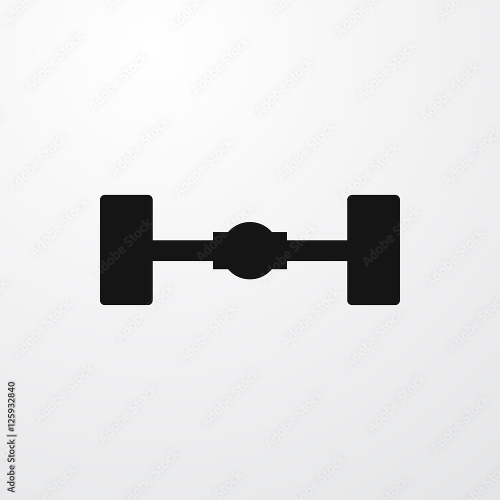 axle icon illustration Stock Vector | Adobe Stock