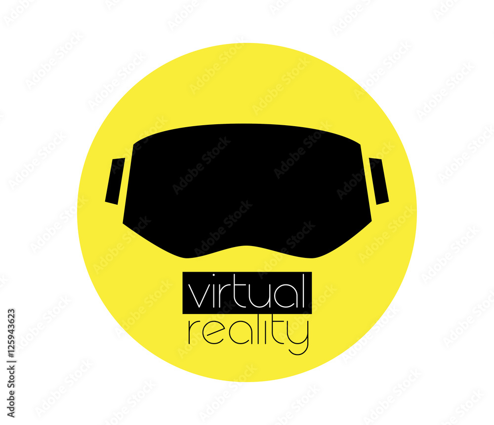 3D VR Logo and Eyewear Stock Vector | Adobe Stock