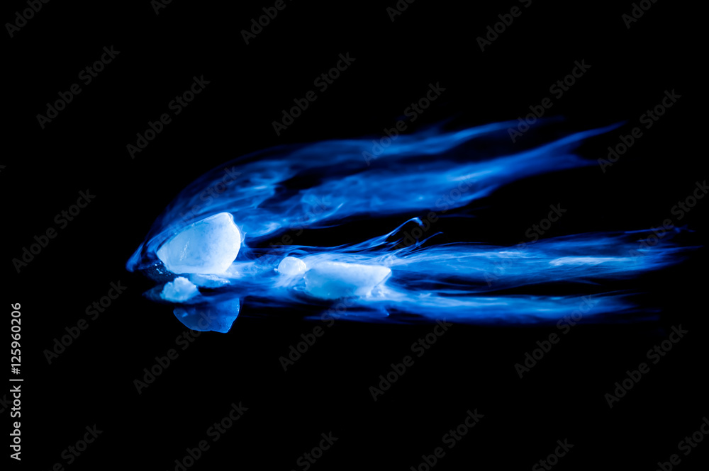 Dry Ice Comet Stock Photo | Adobe Stock