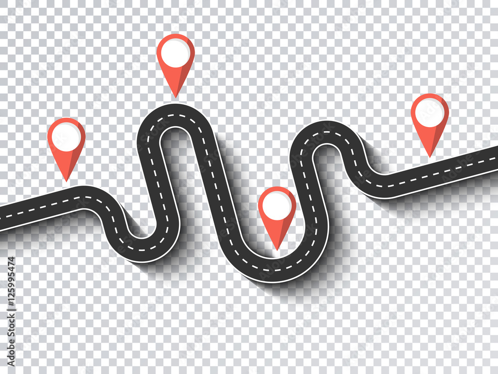 Journey Road Clipart