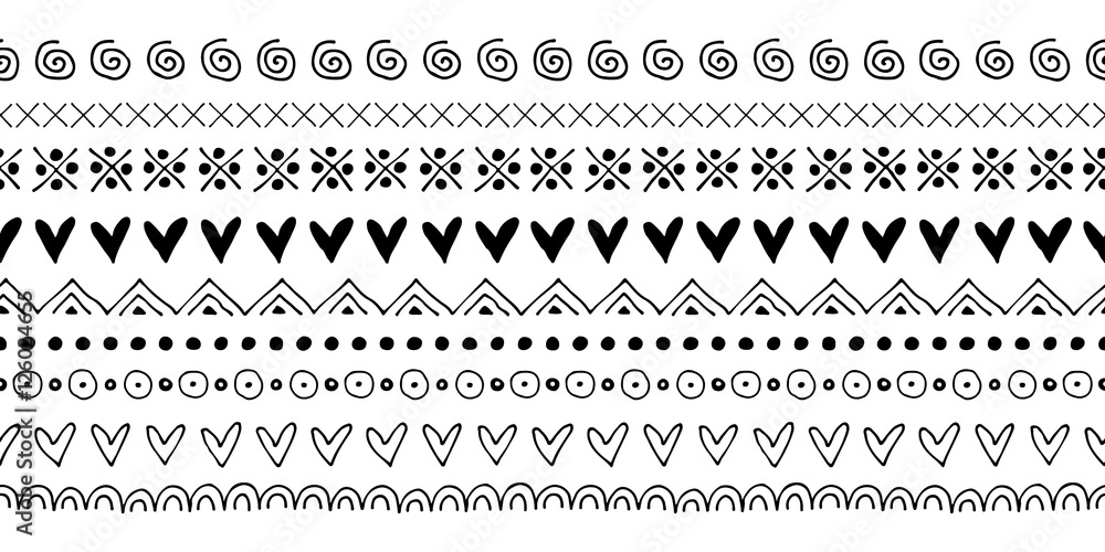 Simple Black Border Line