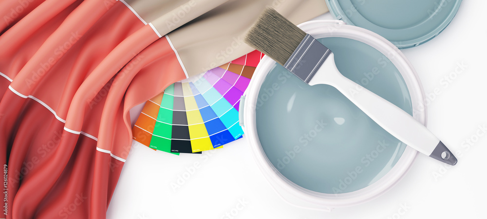 Paint Colors white background Color Combination Stock Illustration ...