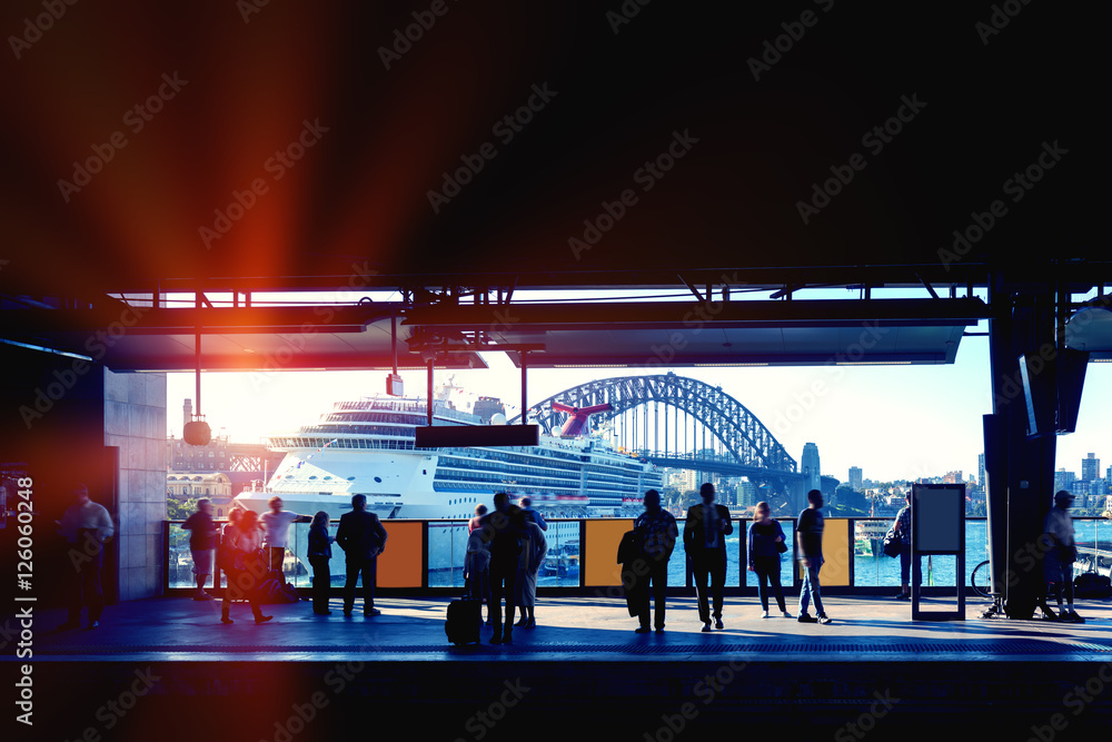Subway platform Stock Photo | Adobe Stock