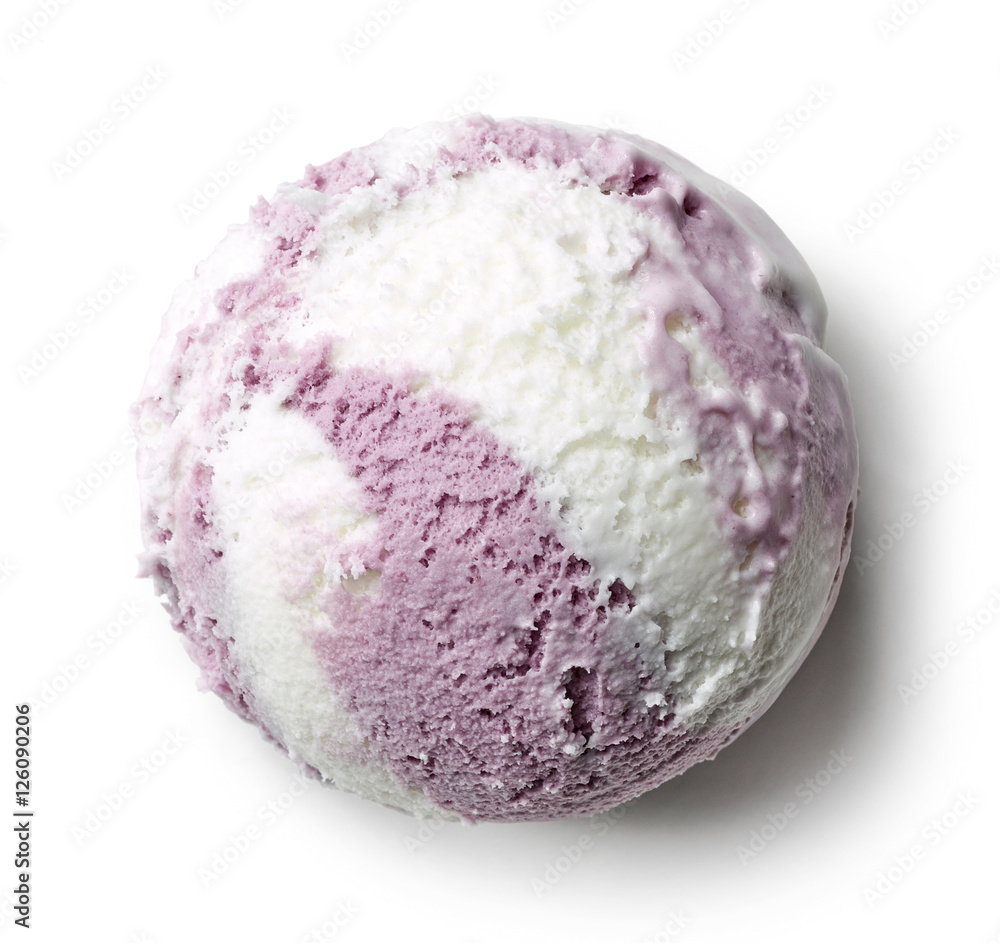 ice cream ball Stock Photo | Adobe Stock