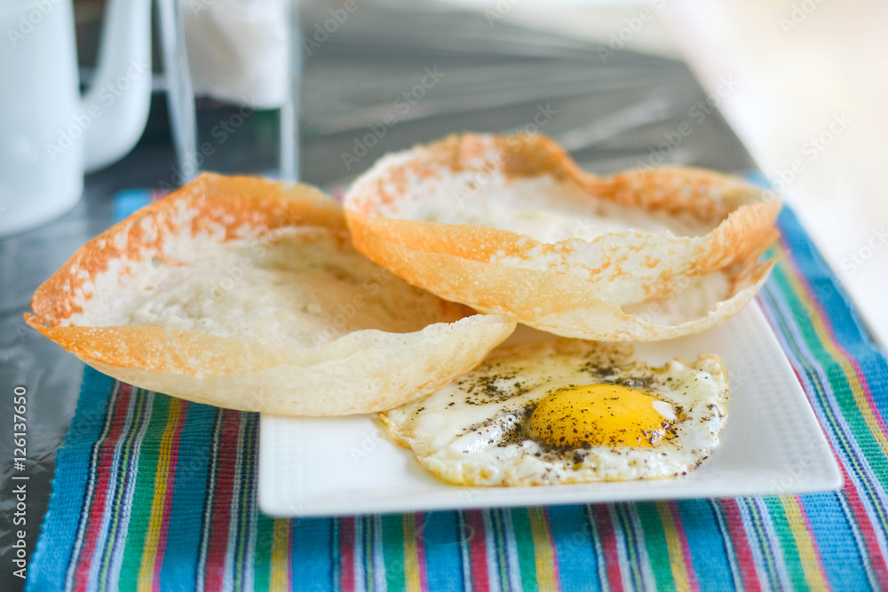 Fresh Homemade Sri Lankan Hoppers. Hoppers Are A Type Of Pancake Made ... Fresh Homemade Sri Lankan Hoppers. Hoppers Are A Type Of Pancake Made ...