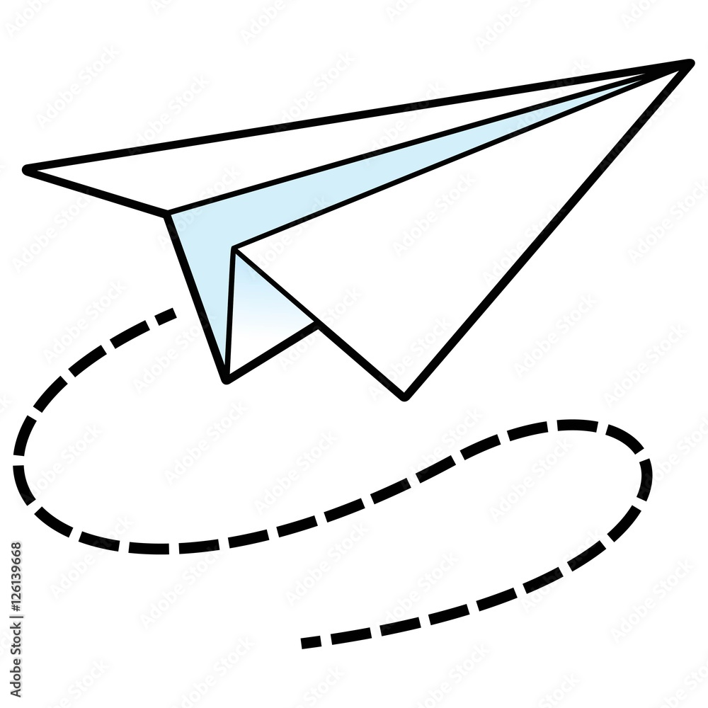 Paper Airplane Icon Stock Vector Adobe Stock paper-airplane-icon-stock-vector-adobe-stock