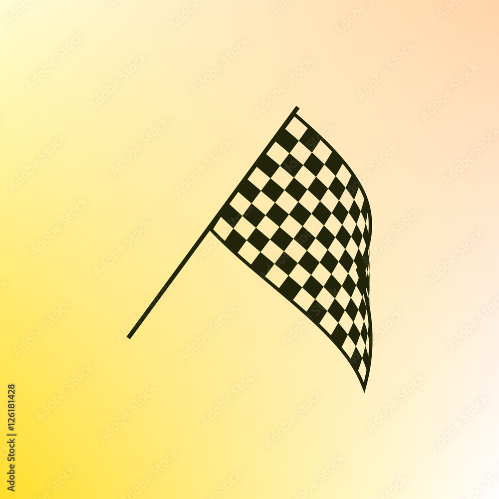 Starting symbol icon Stock Vector | Adobe Stock