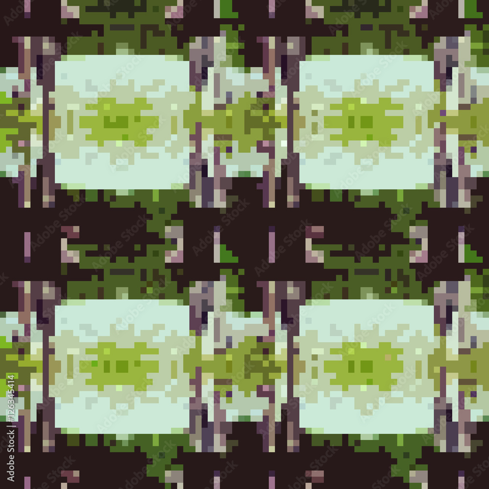 seamless tileable pixel texture pattern Stock Illustration | Adobe Stock