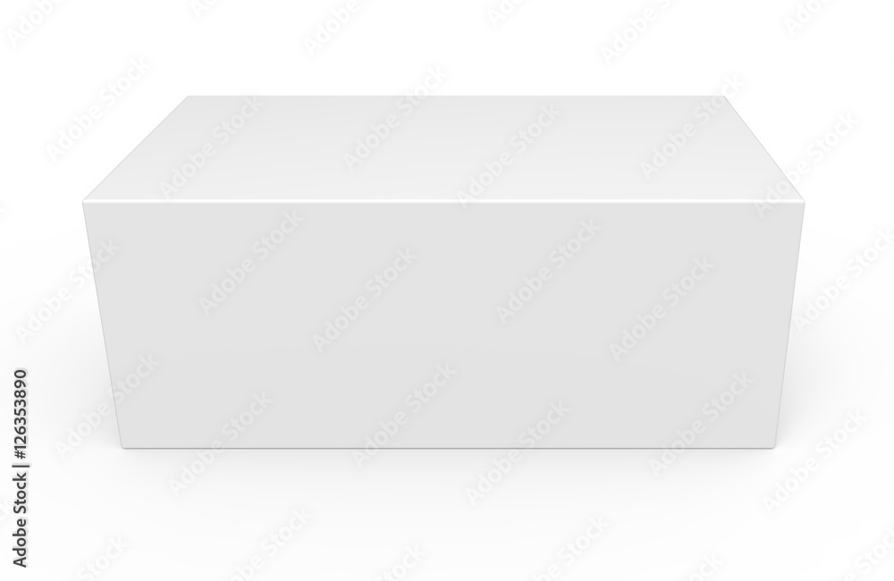 blank template box model Stock Illustration | Adobe Stock