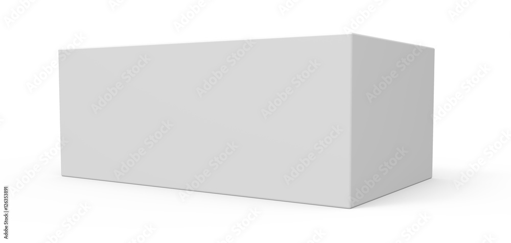 blank template box model Stock Illustration | Adobe Stock