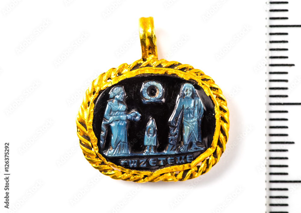 Gold.Ornaments of Ancient Rome. Stock Photo | Adobe Stock