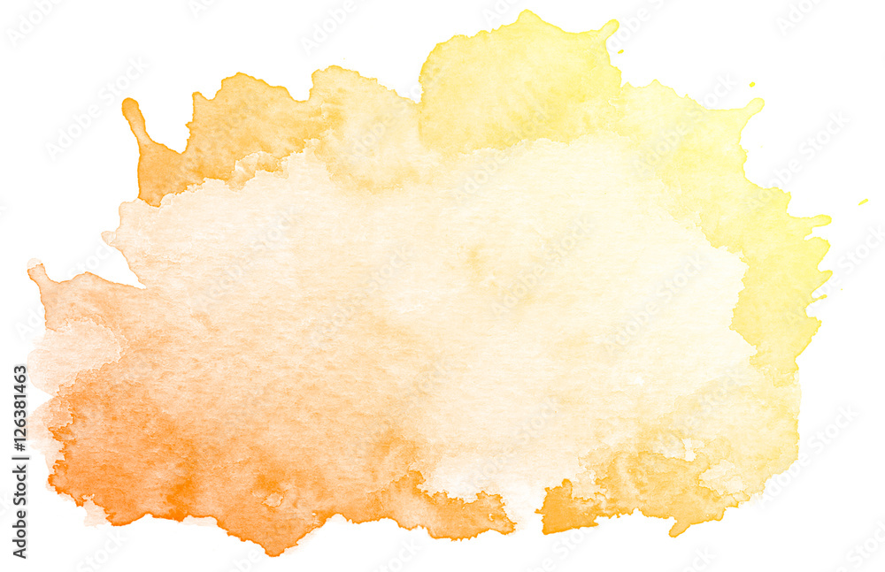 Orange Splash Background