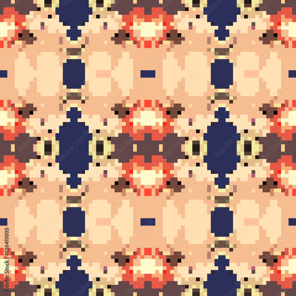 Fototapeta dla chłopca seamless tileable pixel texture pattern ...