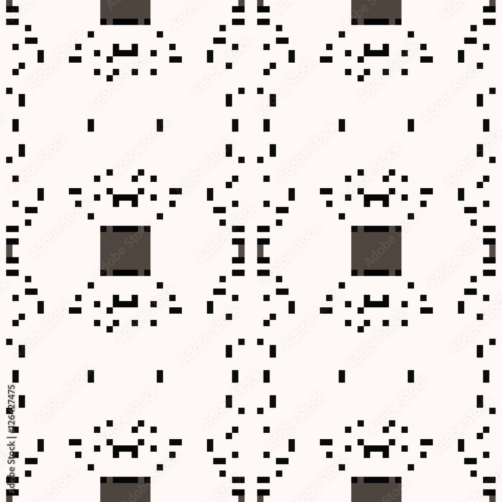 seamless tileable pixel texture pattern Stock Illustration | Adobe Stock