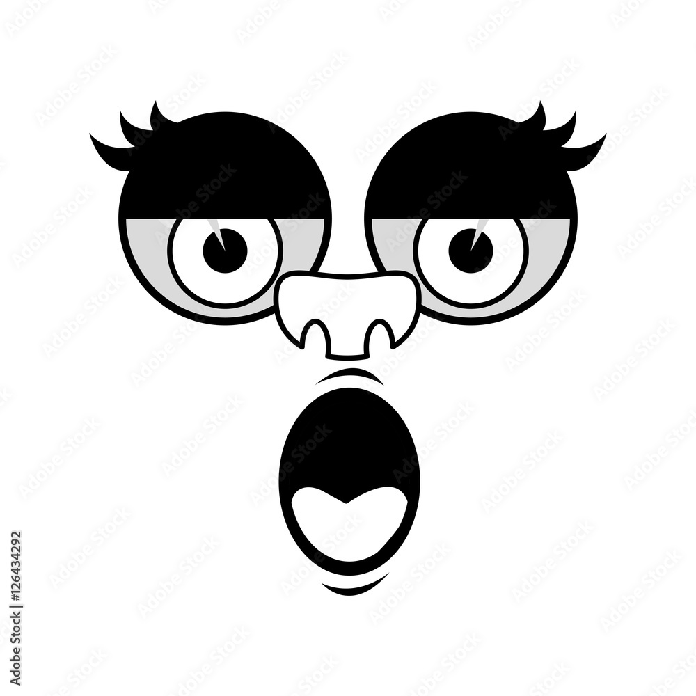 Lazy Cartoon Face