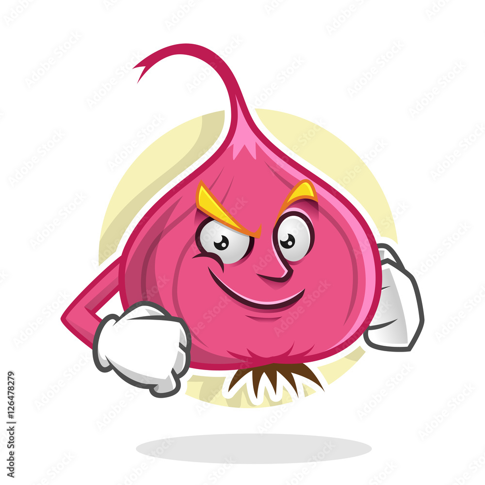 Confident Onion mascot, Onion character, Onion cartoon Stock Vector ...