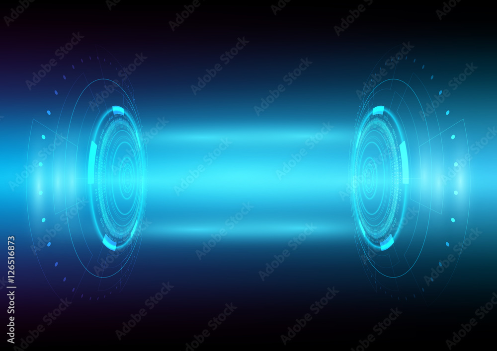 Abstract information and technology background that can used for ...